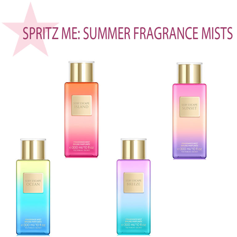 Victoria's Secret Summer Body Mists - The Beauty Minimalist