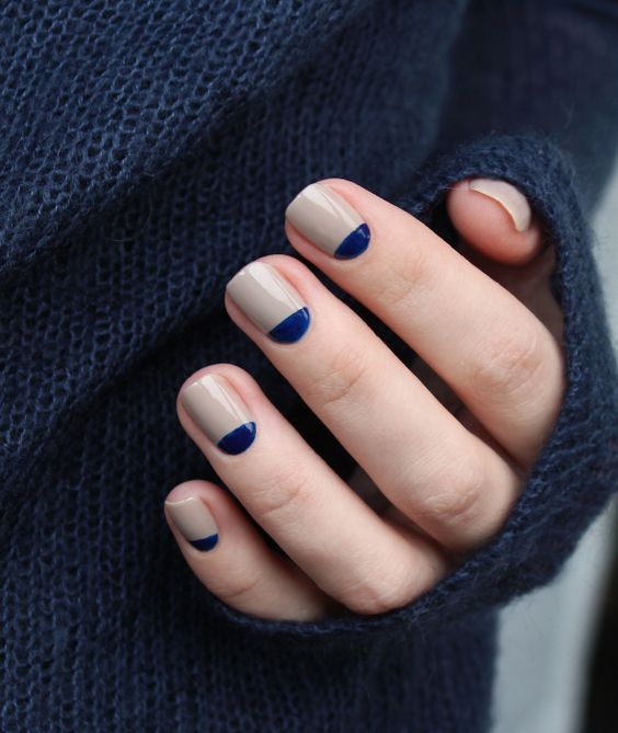 Chanel Frenzy with blue half moons - The Beauty Minimalist