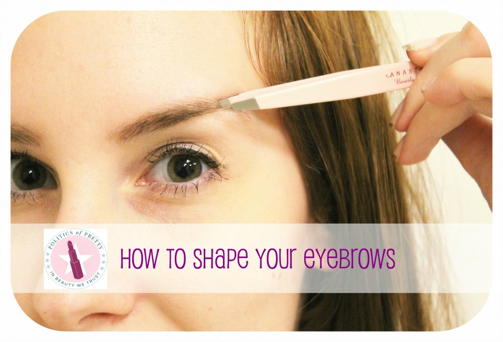How To Shape Eyebrows - The Beauty Minimalist